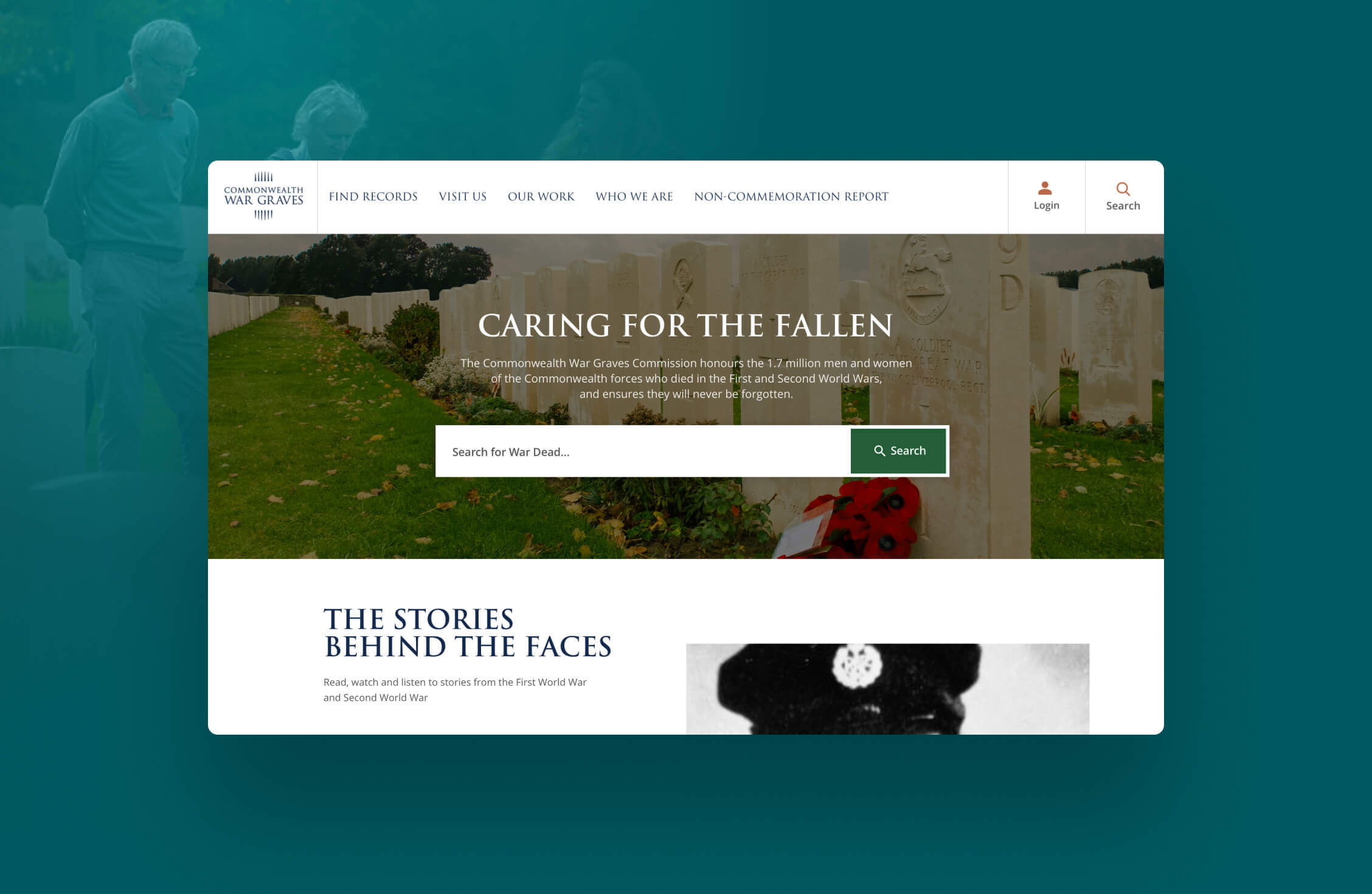Website Case Study: Commonwealth War Graves Commission | Enjoy Digital